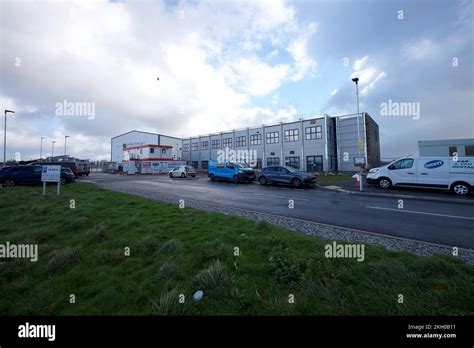 Newquay Cornwall UK 11 22 2022 RAF St Mawgan Spaceport Virgin Orbit