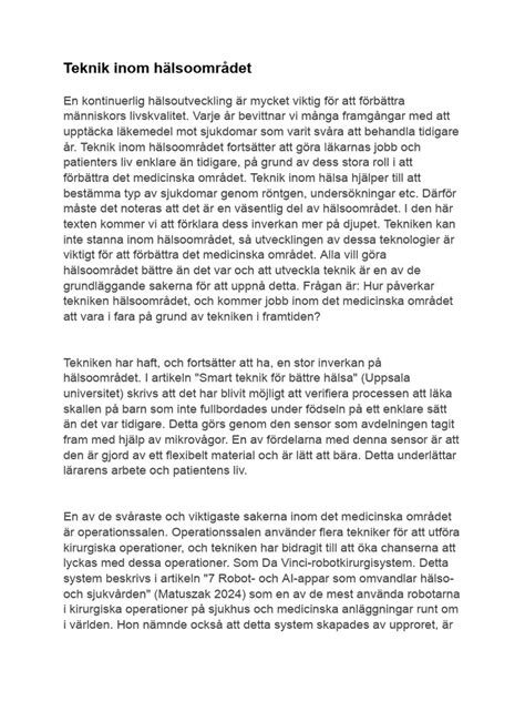 Utredande Text Pdf