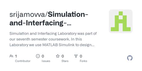 Github Srijamovvasimulation And Interfacing Laboratory Simulation