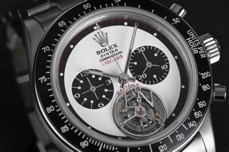 Customized Rolex Daytona Tourbillon Lnt02 Hs By Label Noir Design