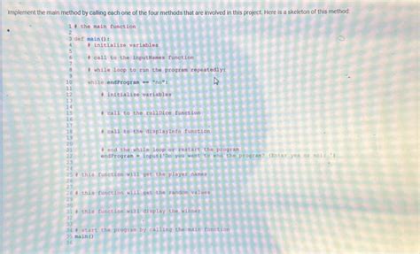 Solved Create A Rolling Dice Game Using The Random Library