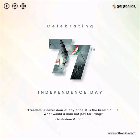 Softroniics On Linkedin Independenceday Freedom Jaihind Softroniics