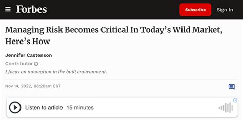 Tect Featured In Forbes Article