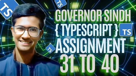 Governor Sindh It Courses Assignments 31 To 40 Governor Sindh