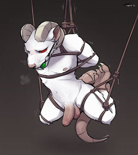 Rule 34 2023 Anthro Ball Gag Balls Biped Blush Bondage Bound Digital
