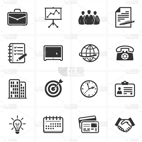 商业和办公室图标