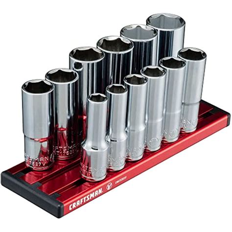 Craftsman V Series Socket Set Deep Mm 38 Inch Drive 12 Piece