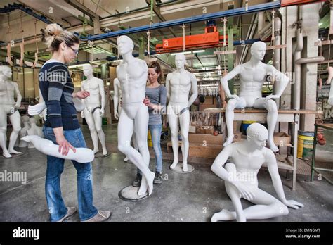 Factory Dummies For The Fashion Industry And Large Retailers Stock