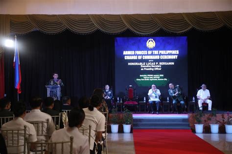 Look Military Welcomes Andres Centino As Afp Chief Again