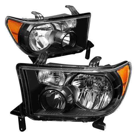 Lumen® 87 1002803 Black Euro Headlights