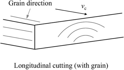 Schematic Diagram Of Longitudinal Cutting Of Wood Samples Download