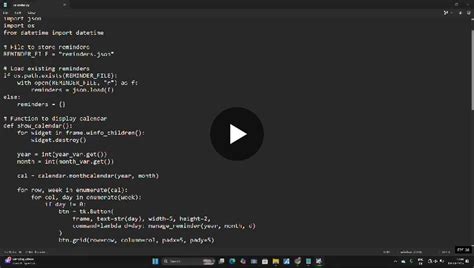 Building A Python Calendar Prasannajeet Nayak Posted On The Topic