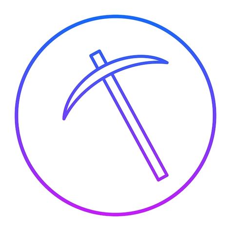 Premium Vector Pickaxe Vector Illustration