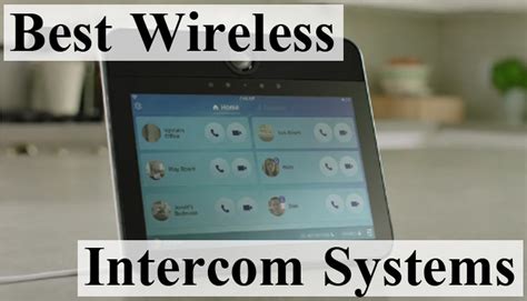 best wireless intercom systems just modern