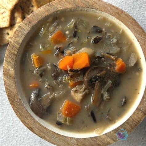 Slow Cooker Lemon Chicken Rice Soup The Lazy Slow Cooker