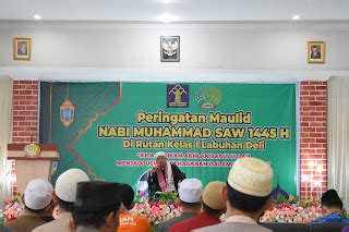 Kanwil Kemenkumham Sumut Rutan Kelas Labuhan Deli Peringati Maulid Nabi