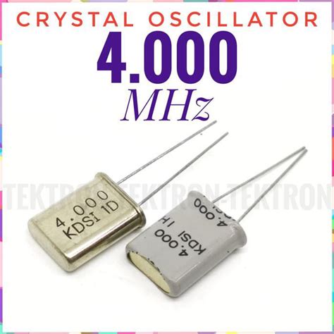 Jual Kds Daishiku Crystal Oscillator 4000mhz Xtal Oscilator 4000 Mhz