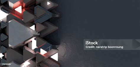 삼각형 모양 기술 배경 현대적인 표면은 어두운 색조로 빛난다 3d 그림 0명에 대한 스톡 사진 및 기타 이미지 0명 3차원 형태 검은색 Istock