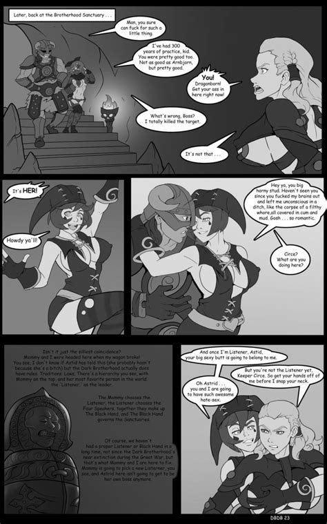Rule 34 Assassin Astrid Skyrim Babette Skyrim Circe Comic Dark