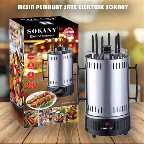 Promo Mesin Sate Listrik Alat Panggang Grill Elektrik BBQ Otomatis