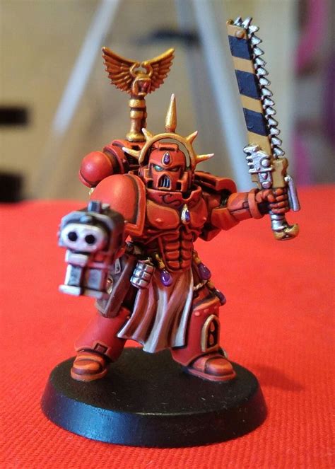 Blood Angels Sergeant Warhammer 40k Adeptus Astartes Blood Angels