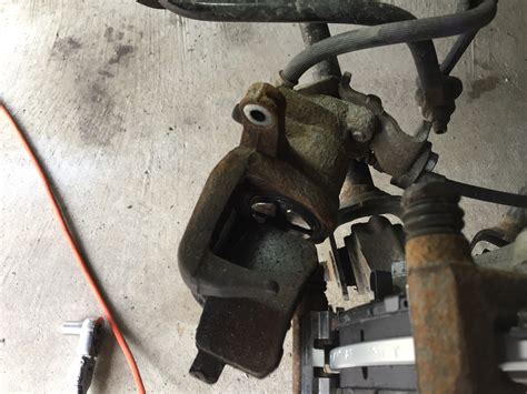 Turning Rear Caliper Piston Back Into Caliper Body With Brake Pad Drive Accord Honda Forums