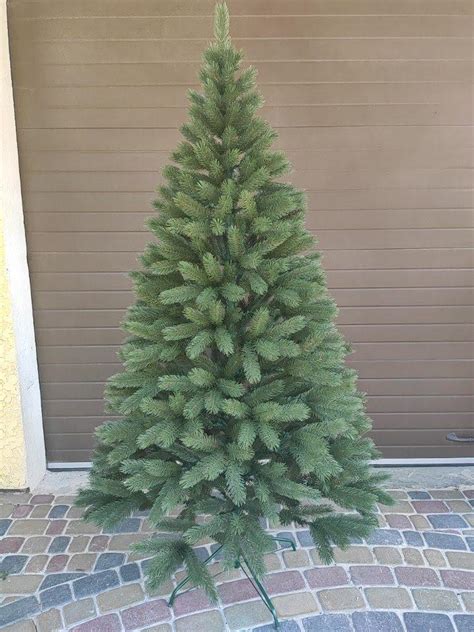 ᐉ Штучна ялинка Буковельська лита 150 см Зелений 22383884 • Краща ціна в Києві Україні