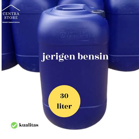 Jual Jerigen Bensin Besar Kapasitas 30 Liter Derigen Shopee Indonesia