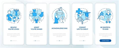Becoming Christian Blue Onboarding Mobile App Screen Text Welcome Ui