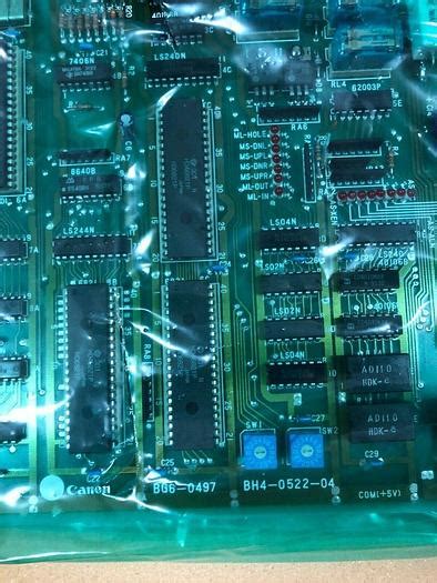 Used Bg9 1221 000 As Il Ml Pcb Assy For Sale In Santa Barbara California