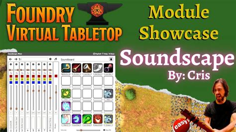Foundry Vtt Module Showcase Soundscape By Cris Youtube