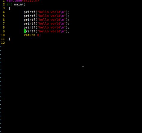 Linux编辑器 Vim使用linux系统编辑文件的时候显示行号 Csdn博客