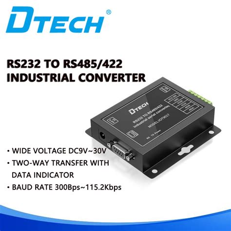 DTECH Active RS To RS RS Industrial Grade Converter IOT