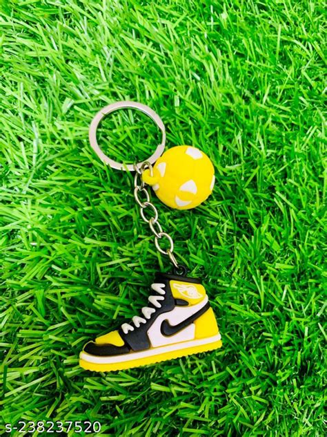 Fairytale Rainbow Shoes Keychain Multi Design Yellow Color Pack Of 1