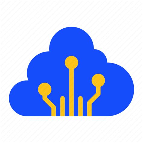 Cloud Computing Cloud Computing Network Server Icon Download On Iconfinder