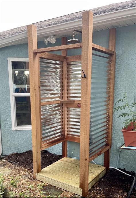 32 Beautiful Easy Diy Outdoor Shower Ideas Artofit