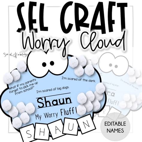 Ruby Finds A Worry Sel Craft Feelings Craft After Winter Break Sel