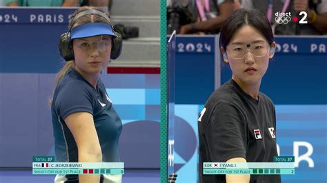 Tir Aux Jo De Paris 2024 La Française Camille Jedrzejewski Médaille D