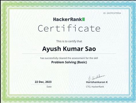 Ayush Kumar Sao On Linkedin Problemsolvingskills Certificationjourney Professionalgrowth