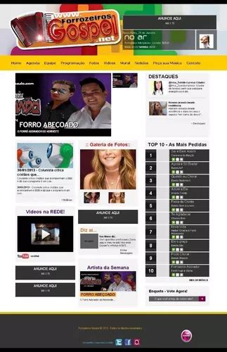 Script Site Web Radio Online Em Php Totalmente Administrável Mercadolivre