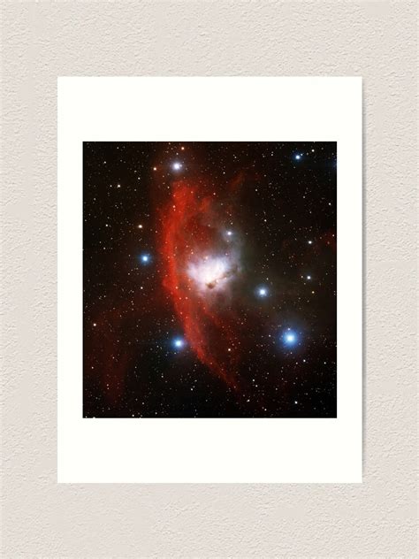 Reflection Nebula Ngc 1788 In The Constellation Of Orion Art Print