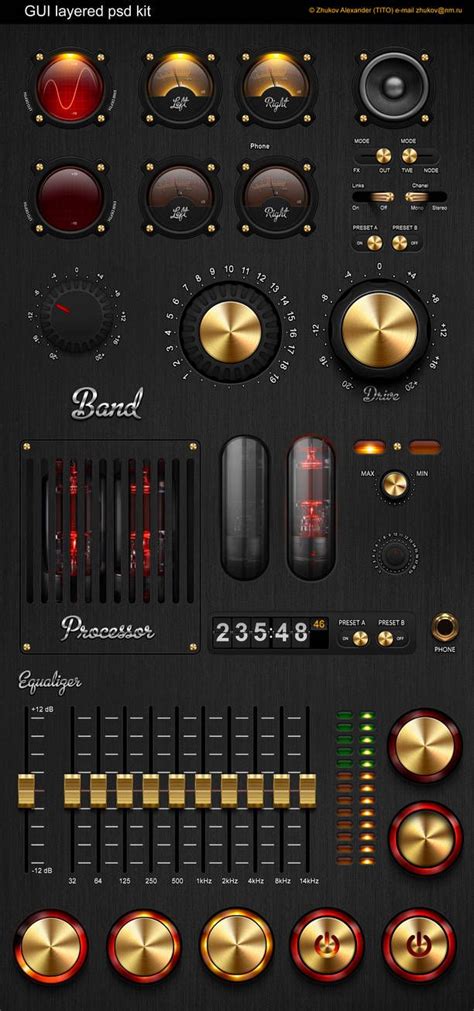 GUI Kit 1 0 For Tablet Phone PC Mac Apps