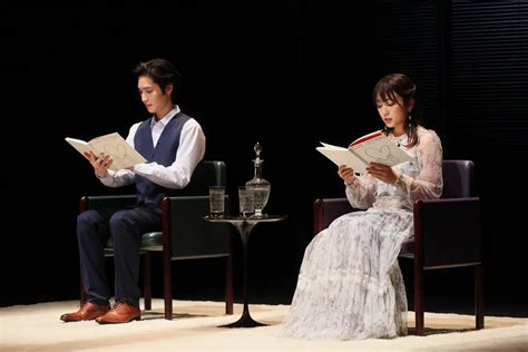 朗読劇「ラヴ・レターズ」でアンディー役を演じる阪本奨悟（左）とメリッサ役を演じる矢吹奈子（c）加藤幸広 スポニチ Sponichi