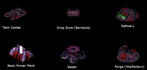 WIP Scrin Structures Image Shattered Paradise Mod For OpenRA ModDB