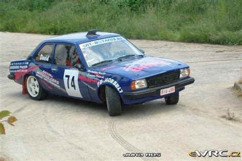 Windmolders Bart Franssens David Opel Ascona B Rallysprint Van