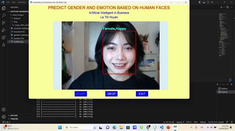 Nhận Diện Giới Tính Và Cảm Xúc Khuôn Mặt Thông Qua Camera Trực Tiếp