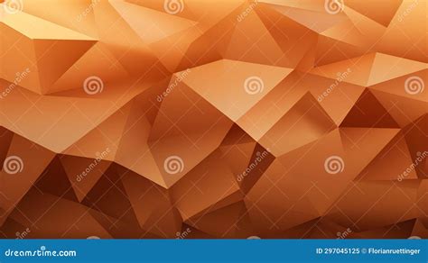 Abstract Background Of Triangular Patterns In Light Brown Colors Low
