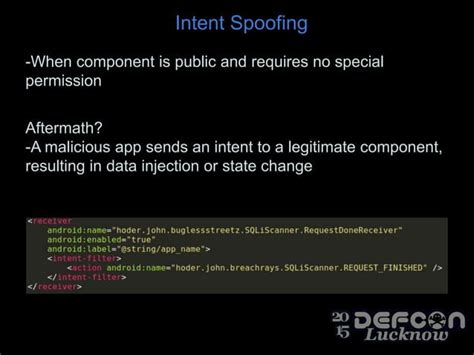 Android Application Security Unveiled Ppt