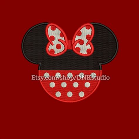 Minnie Mouse Applique Embroidery By Applique Machine On Deviantart