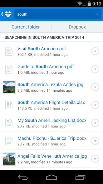 Dropbox 243 Update Fixes Android L Preview Compatibility Adds In App